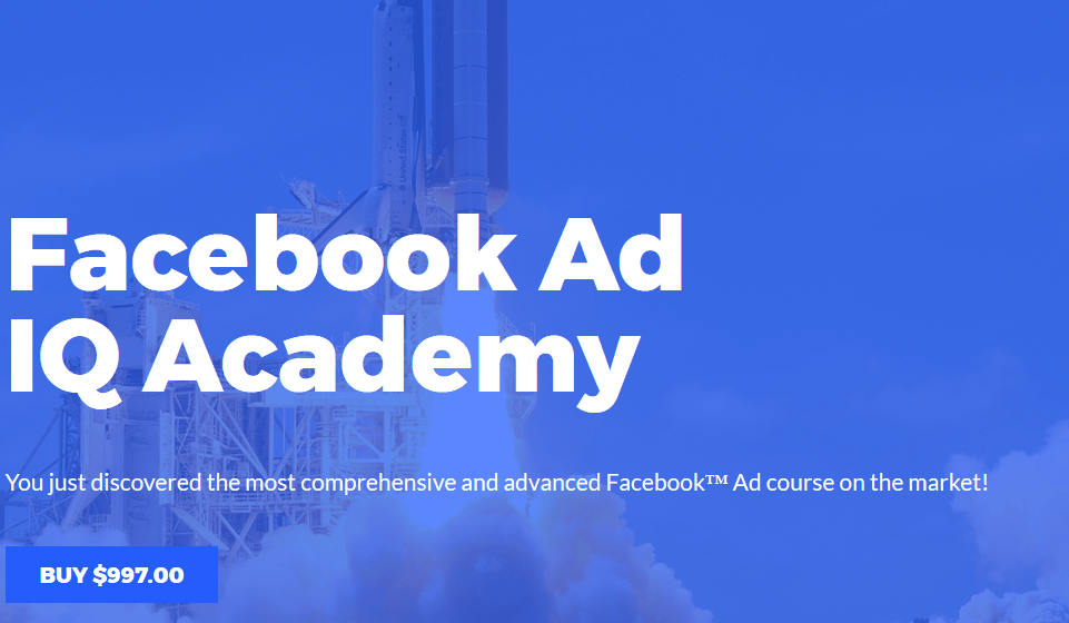 Facebook Ad IQ Academy by Maxwell Finn Download Now