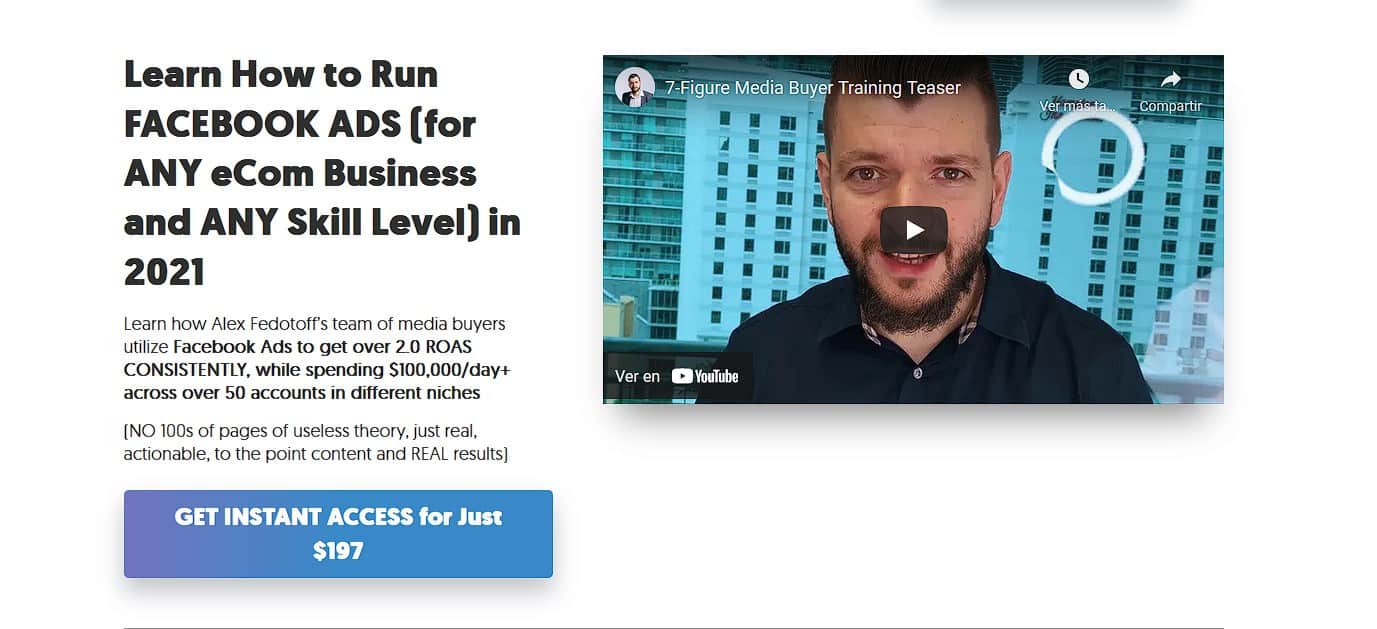7-Figure Media Buyer Training by Alex Fedotoff Download Now