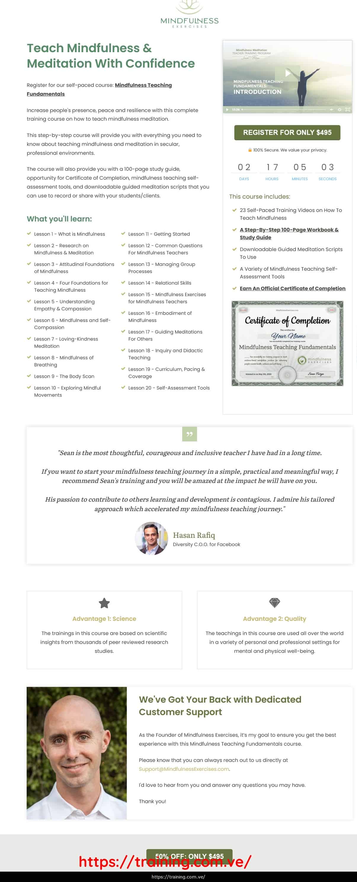 Download Mindfulness Teaching Fundamentals by Sean Fargo Today