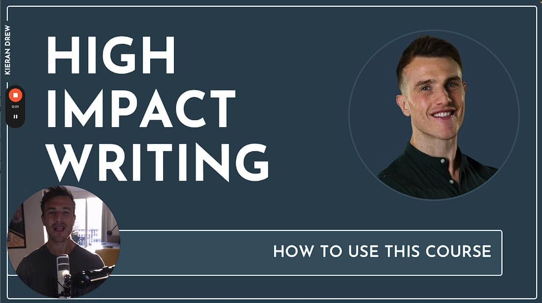 High Impact Writing by Kieran Drew Download Now