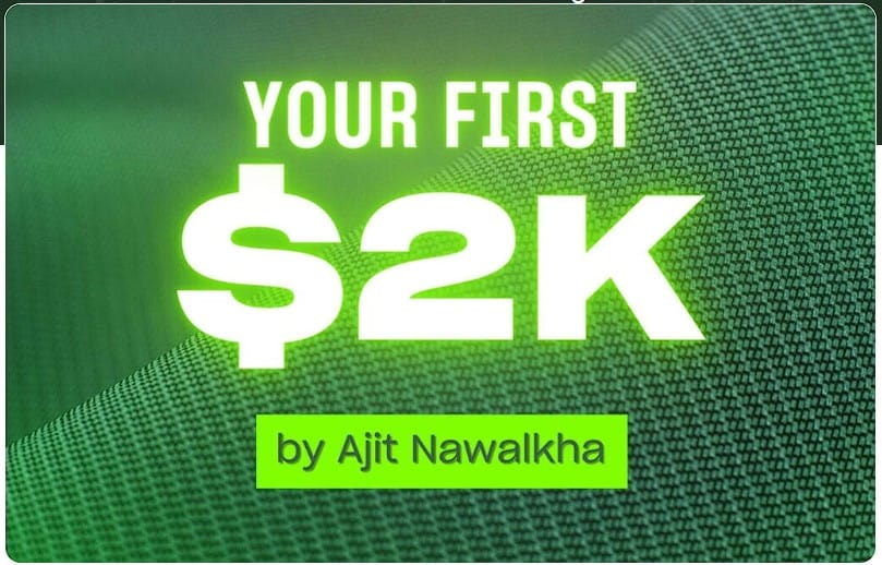 Your First 2K by Ajit Nawalkha Download Now