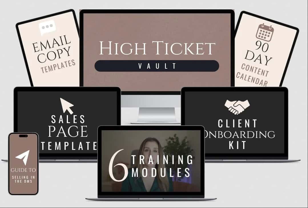 High Ticket Vault by Elise Darma Download Now